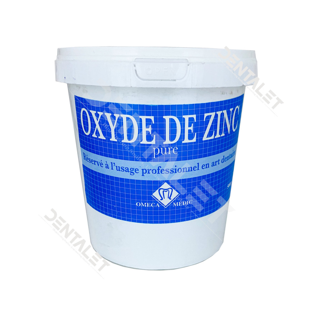 Oxyde de zinc 500g - Dentalet