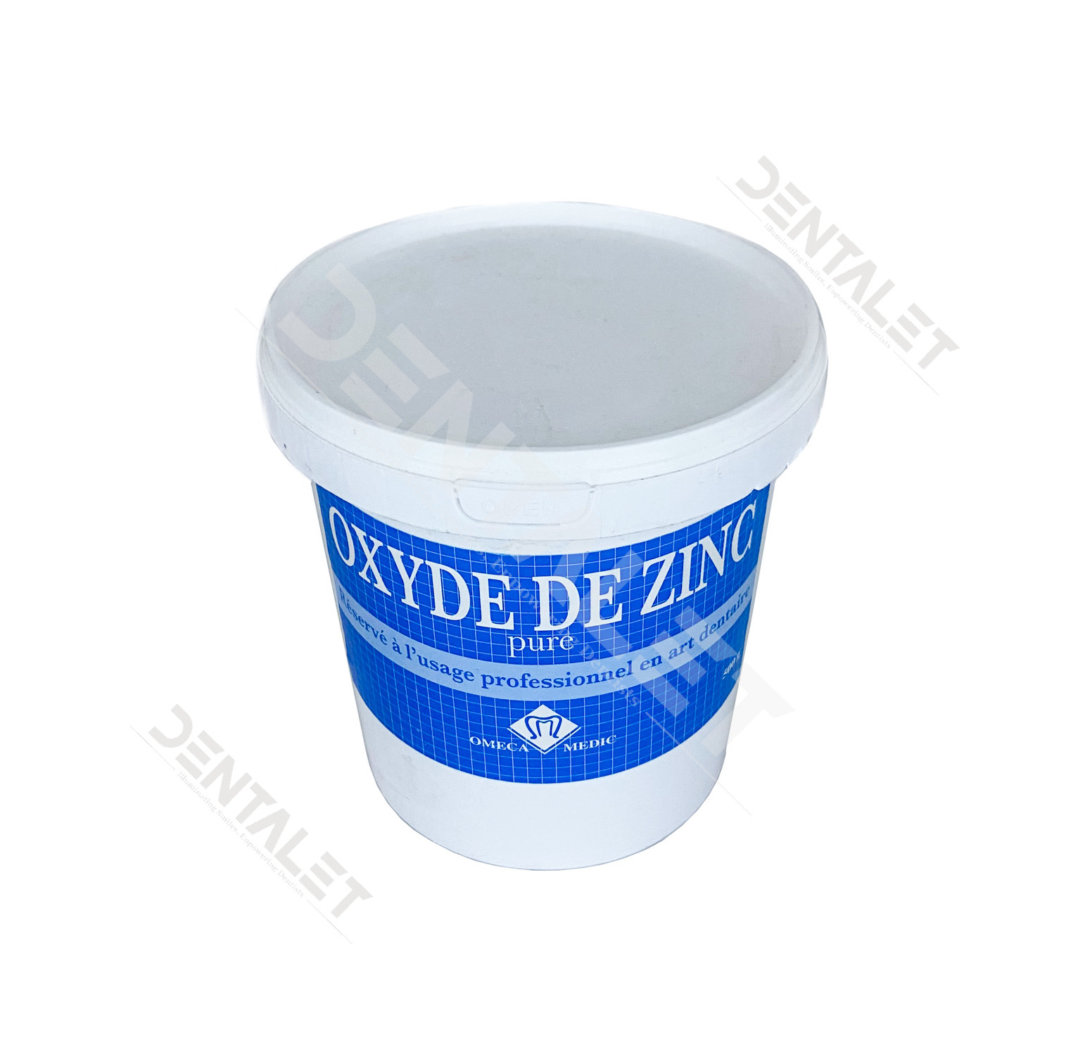 Oxyde de zinc 500g - Dentalet