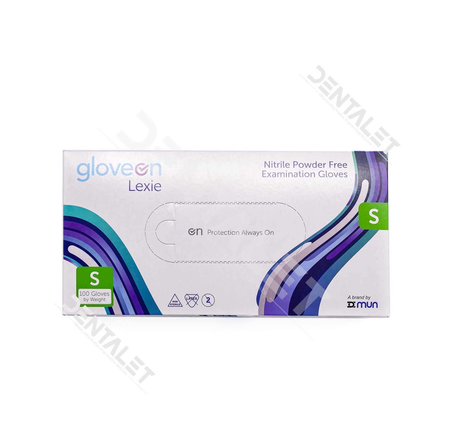 Gloven nitrile : Carton de 10 - Dentalet